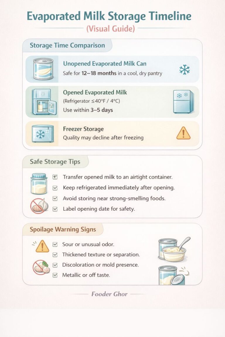 How Long Can Evaporated Milk Last? Shelf Life Guide 2026